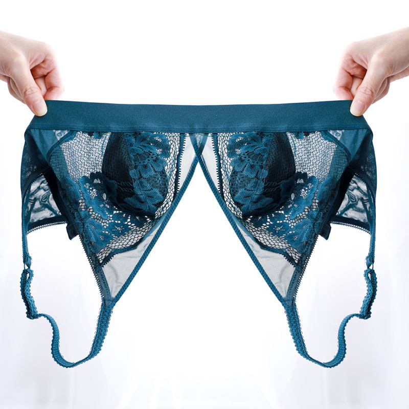 French Triangle Cup Bra Sexy Lace Ultra-thin Bra – Mulla Mall